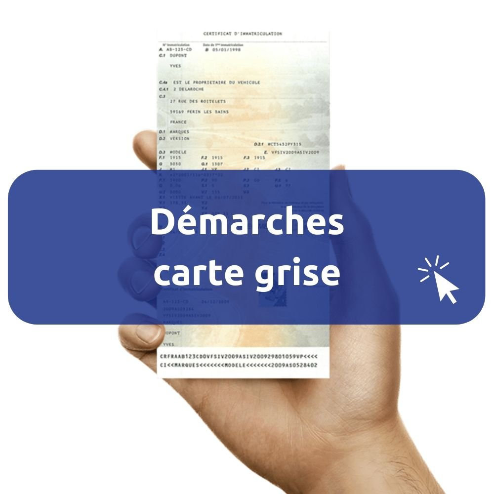 Dénomination commerciale - Carte grise SIV